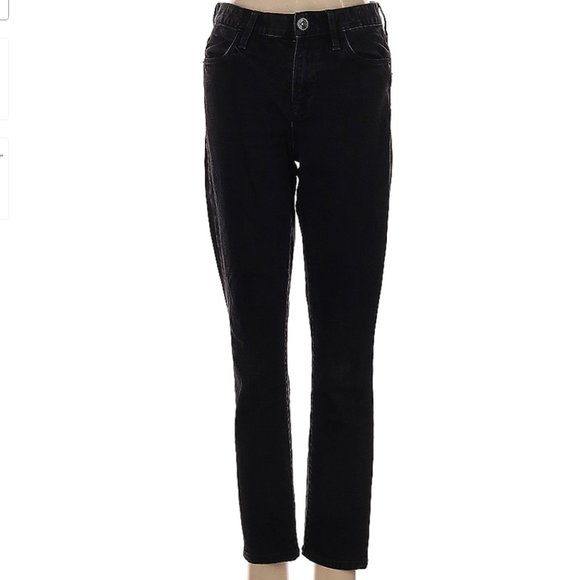 Madewell | Jeans | Madewell Black Skinny High Riser Blue Jean Denim ...